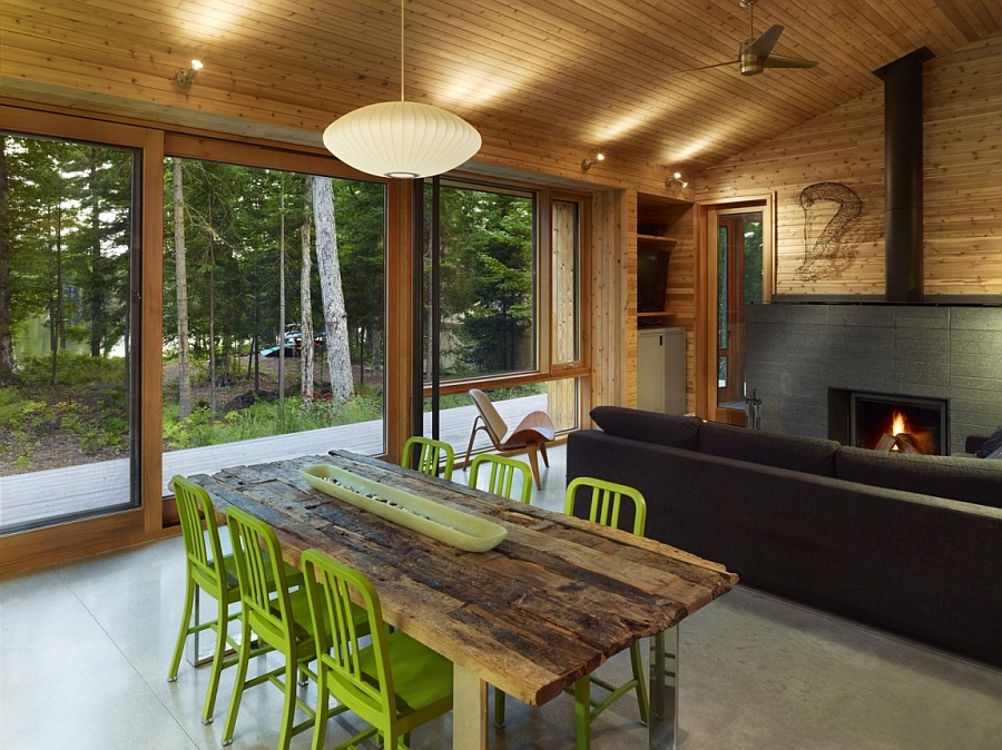 Ultra Modern Cabin Blends Rustic Warmth With Modern Minimalism Ultra Modern Cabin Blends Rustic Warmth With Modern Minimalism