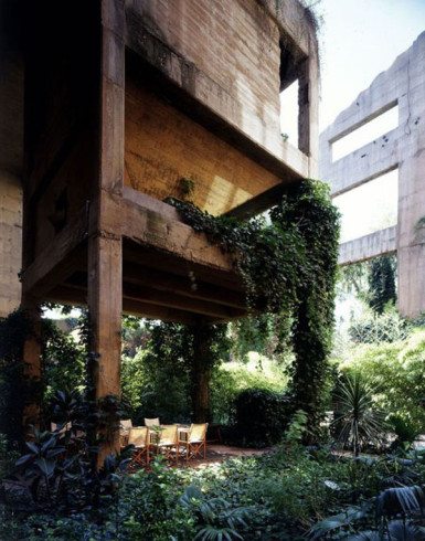 Fabulous home in an old concrete factory, industrial and Romanesque ...