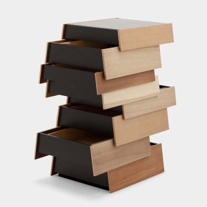 Creative furniture design featuring versatile drawers: Stack by Shay ...