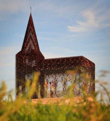 Disappearing church-going rituals captured in a Transparent Church ...