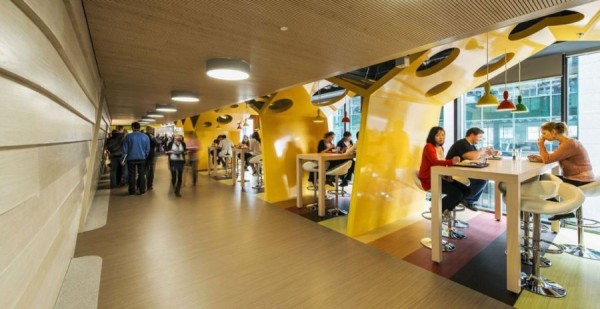 Google Campus In Dublin Dazzles With Color And Creativity | Decoist
