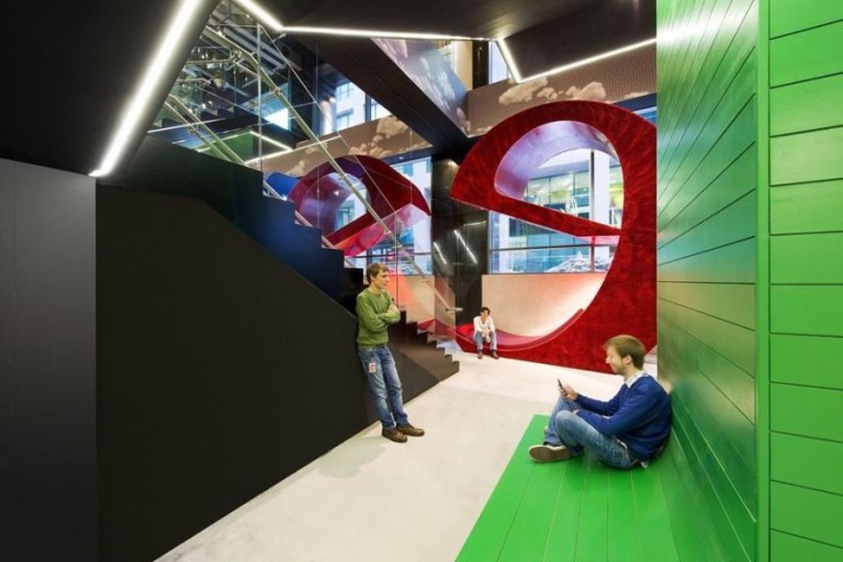 Google Campus In Dublin Dazzles With Color And Creativity | Decoist