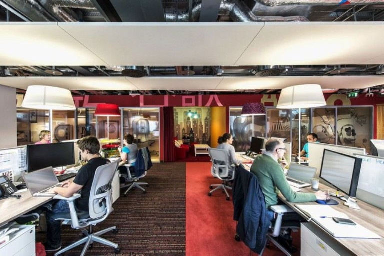 Google Campus In Dublin Dazzles With Color And Creativity | Decoist