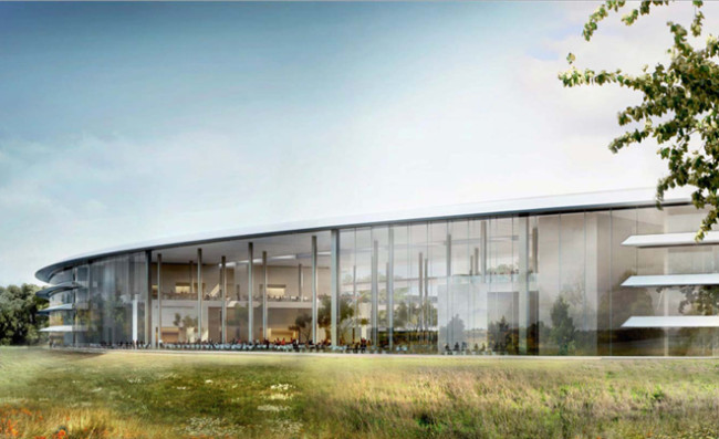 Apple’s Spaceship-Styled Headquarters Set To Make A Grand Visual ...