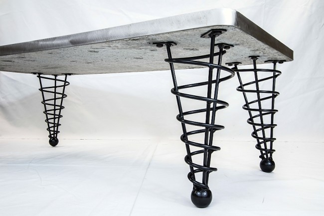 Spiral Cone Legs: Sturdy Support Brings Home Ingenious Space-Age Style!