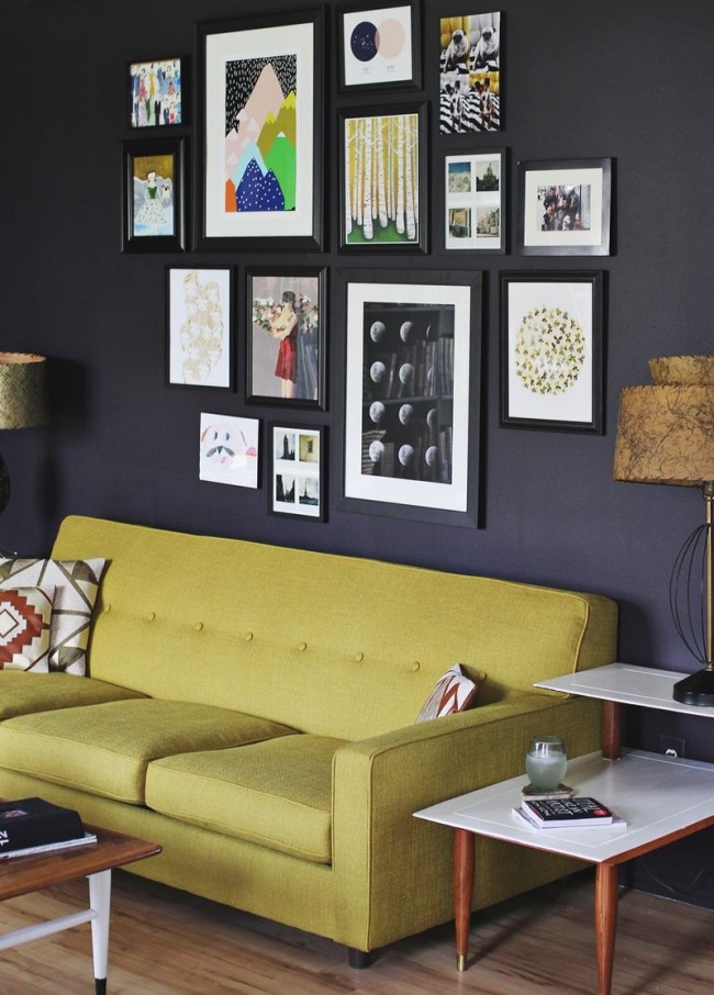Create An Eye-Catching Gallery Wall | Decoist