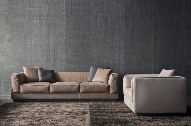 Elegant Bed, Sofa and Armchairs: Gentleman Collection by Flou | Decoist