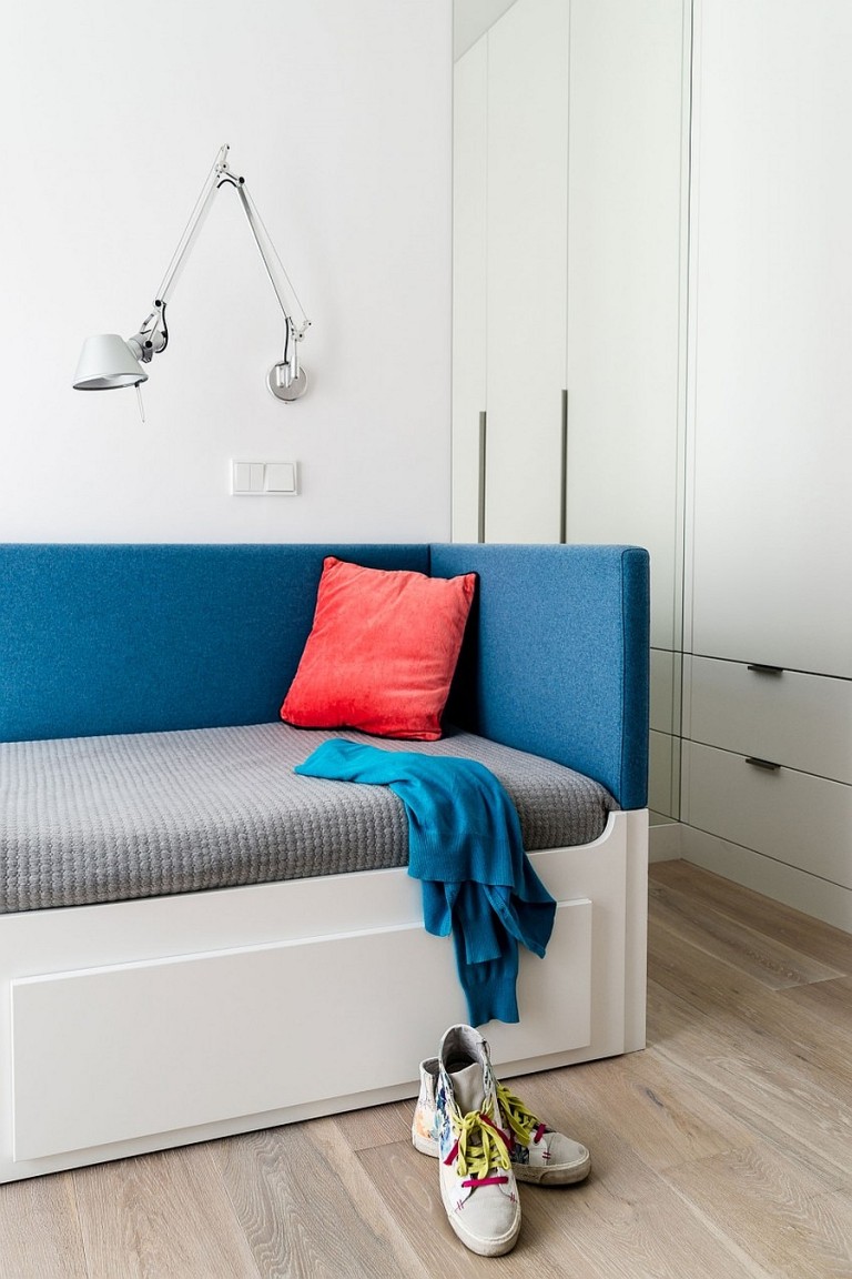 Posh Apartment in Poland Embraces Trendy Minimalism | Decoist