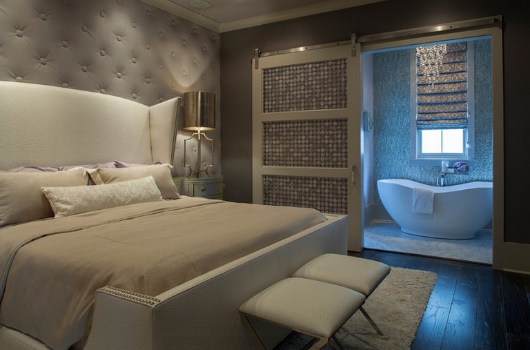 11 Trendy Rooms with Tufted Wall Panels | Decoist