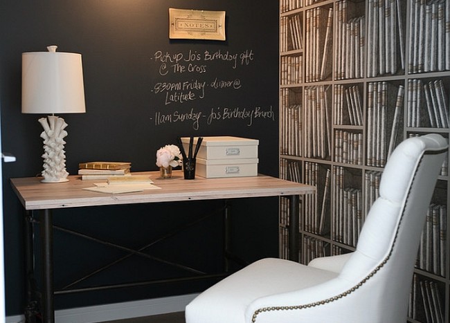 20 Chalkboard Paint Ideas to Transform Your Home Office