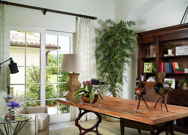 10 Ways to Go Tropical for a Relaxing and Trendy Home Office | Decoist