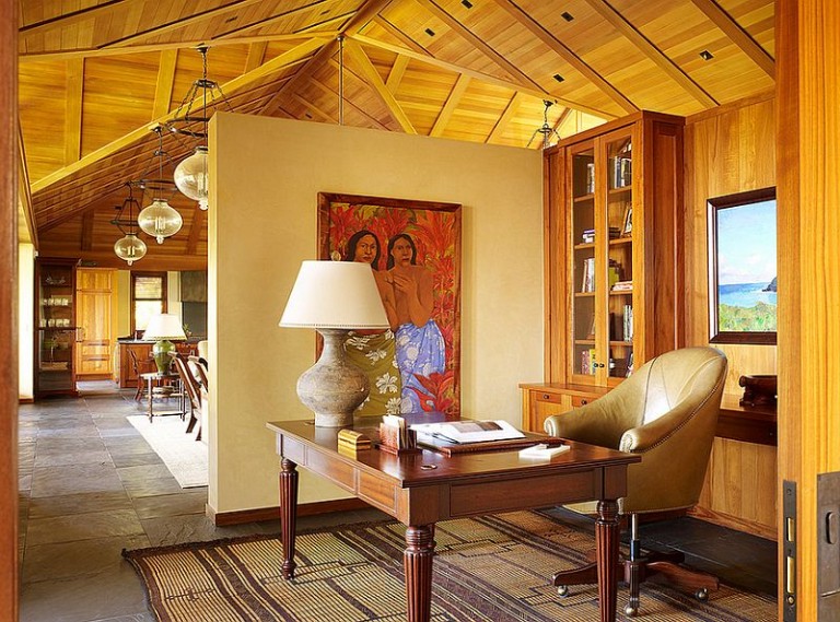 10 Ways to Go Tropical for a Relaxing and Trendy Home Office | Decoist
