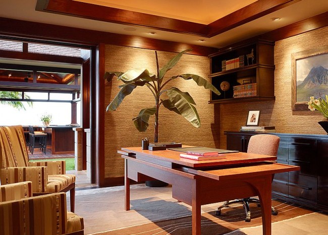10 Ways to Go Tropical for a Relaxing and Trendy Home Office | Decoist