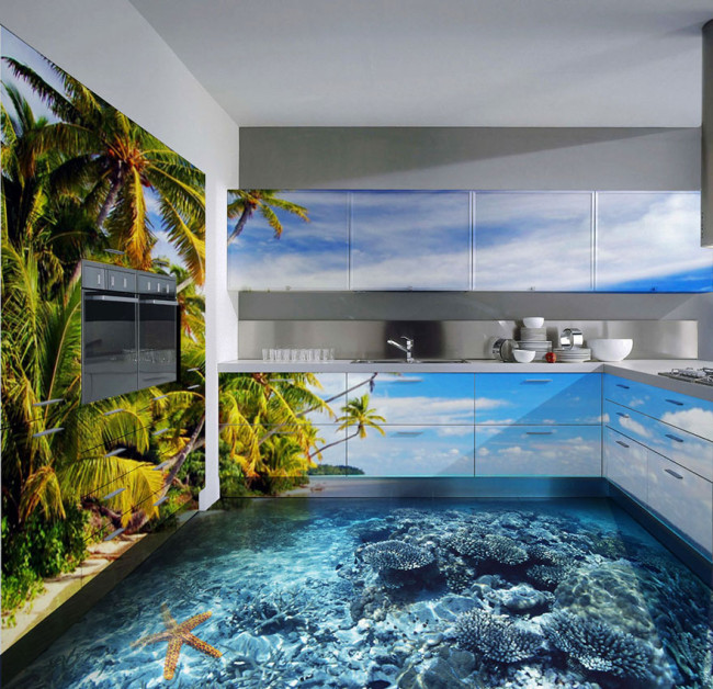 Turn Any Room Into a Stunning Work of Art with 3D Epoxy Flooring | Decoist