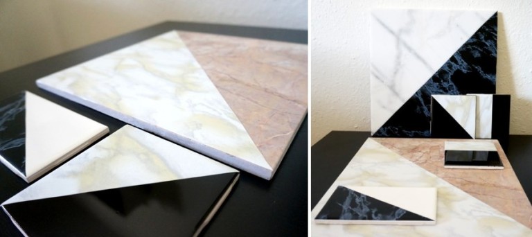 10 DIY Projects with Marble Style | Decoist