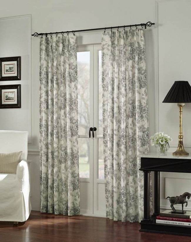 15 Brilliant French Door Window Treatments | Decoist