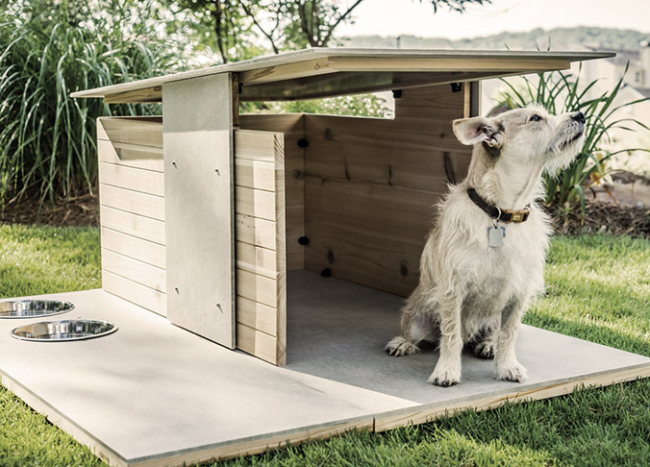 13 Inspiring Ideas to Build Your Own Dog House | Decoist