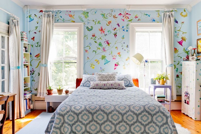30 Bedrooms that Wow with Mismatched Nightstands