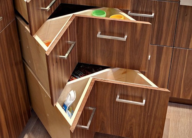 30 Corner Drawers and Storage Solutions for the Modern Kitchen | Decoist