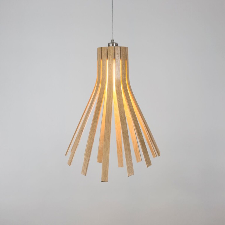 20 Simple and Sculptural Wooden Pendant Lights | Decoist