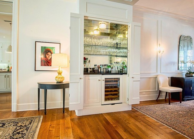 20 kleine Hausbar-Ideen und platzsparende Designs | Maria Kani