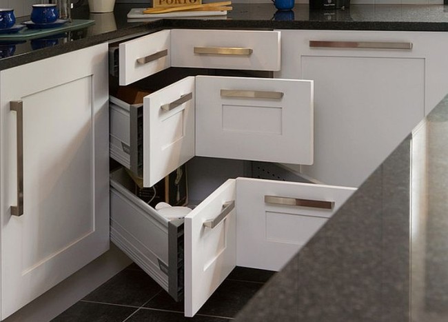 30 Corner Drawers and Storage Solutions for the Modern Kitchen | Decoist
