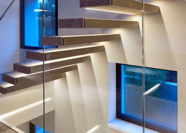 15 Modern Staircases with Spectacular Lighting | Decoist