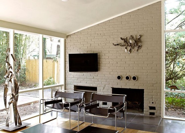 100 Brick Wall Living Rooms That Inspire Your Design Creativity