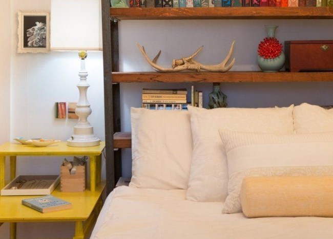 17 DIY Bookcase Headboard Design Ideas