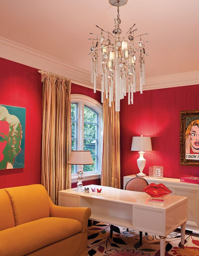 Modern Office Red