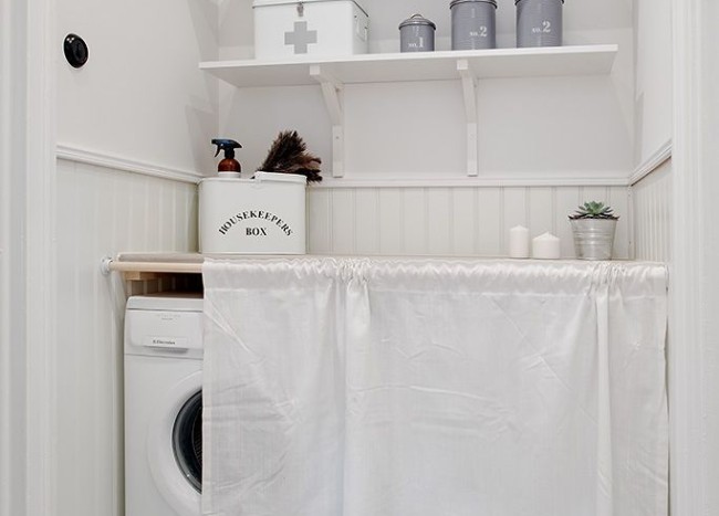 60 Clever Ways To Hide A Washing Machine & Dryer In Your Home