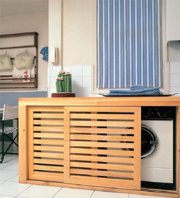 60 Clever Ways To Hide A Washing Machine & Dryer In Your Home
