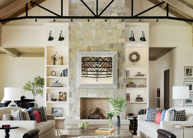Family Room Overhead Lighting Design