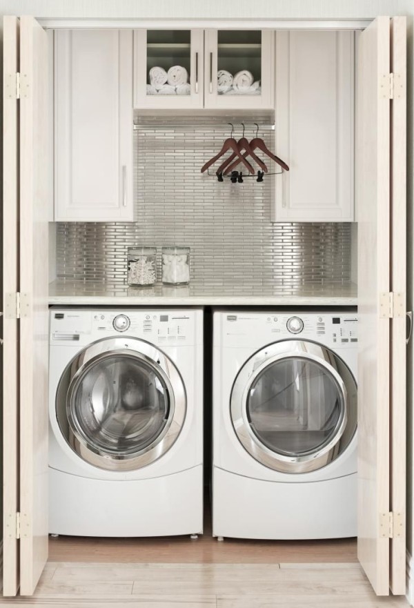 60 Clever Ways To Hide A Washing Machine & Dryer In Your Home