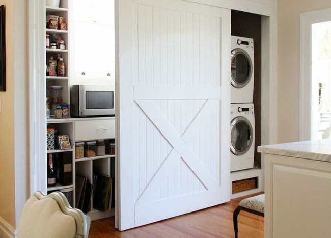 60 Clever Ways To Hide A Washing Machine & Dryer In Your Home