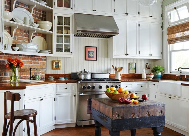 Kitchens with Brick Accent Walls: 50 Modern and Timeless Designs | Decoist