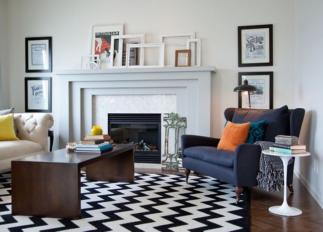 Hot Trend: 30 Creative Ways to Decorate with Empty Frames | Decoist