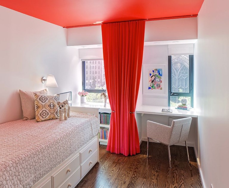 Fiery and Fascinating: 25 Kids' Bedrooms Wrapped in Shades of Red | Decoist