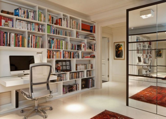 42 Space-Saving Fold Down Desks To Maximize Productivity