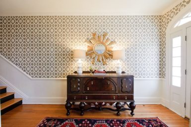 25 Gorgeous Entryways Clad in Wallpaper | Decoist