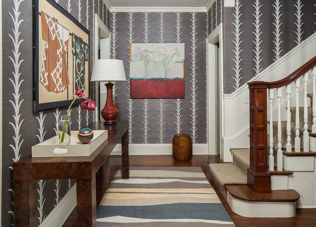 25 Gorgeous Entryways Clad in Wallpaper | Decoist