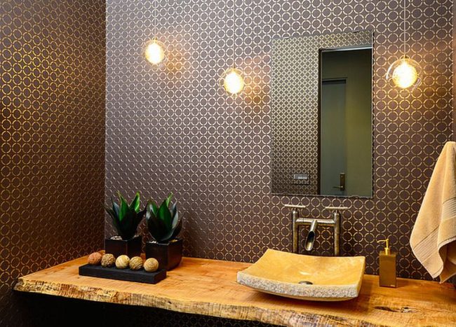 A Natural Treat: Live-Edge Vanity Top Redefines Modern Bathrooms | Decoist