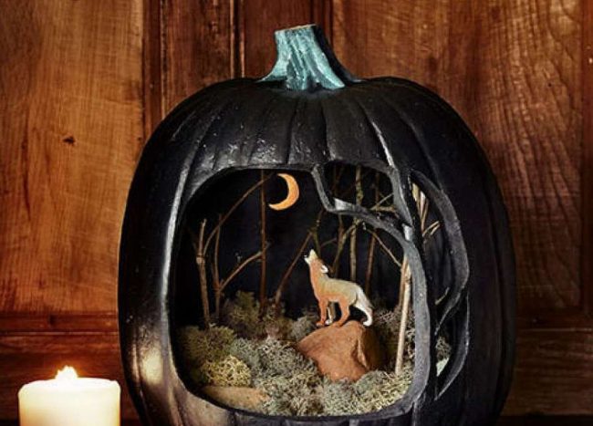 100 ideas creativas de decoración con calabazas e inspiración ...