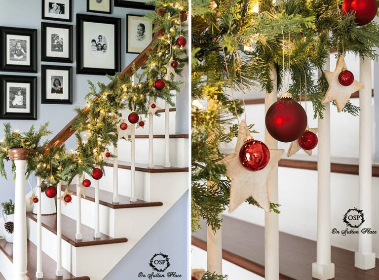 Homemade Festivity: 25 Easy DIY Christmas Decorating Ideas
