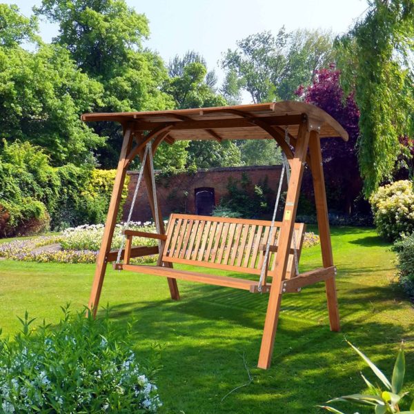 Garden Swings: The Enchanting Element in Your Backyard | Decoist Garden Swings: The Enchanting Element in Your Backyard | Decoist