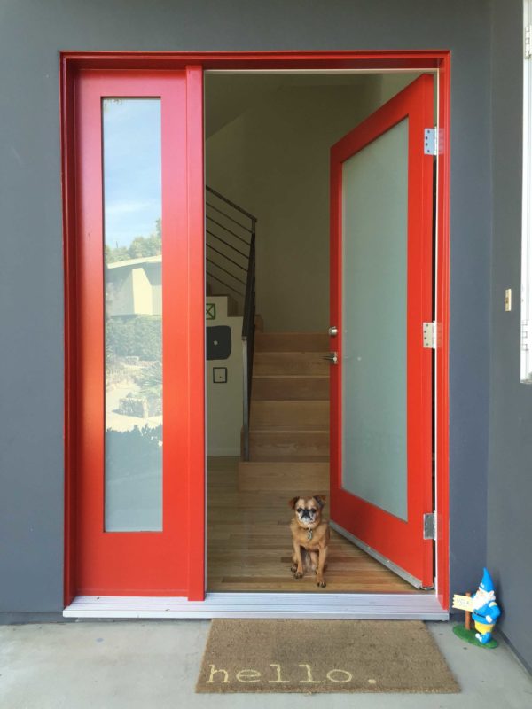 Creating a Charming Entryway with Red Front Doors | Decoist