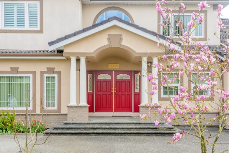 Creating a Charming Entryway with Red Front Doors | Decoist