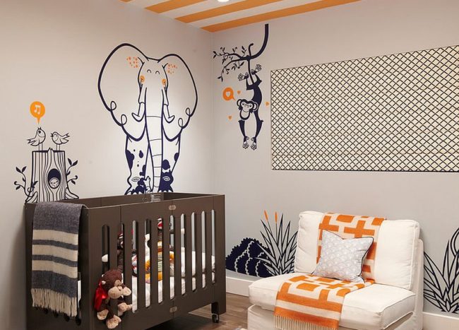 15 Cheerful Modern Orange Nursery Ideas to Welcome Fall