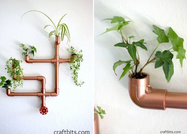15 Awesome DIY Copper Pipe Decor for Sparkly Home Improvement | Decoist