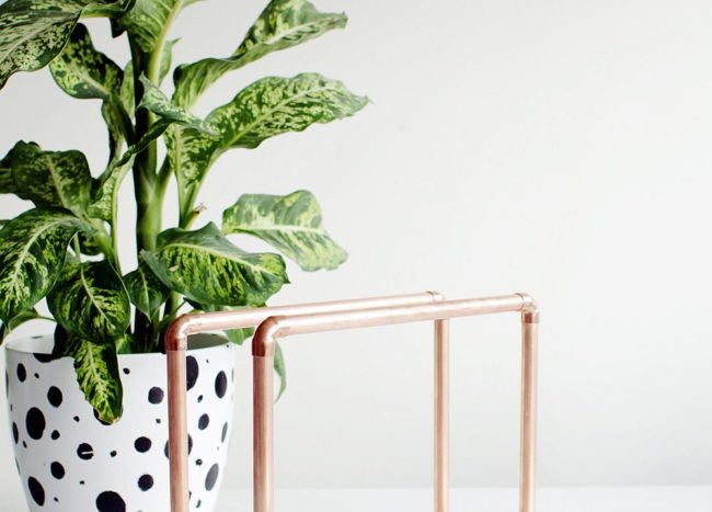 15 Awesome DIY Copper Pipe Decor for Sparkly Home Improvement | Decoist